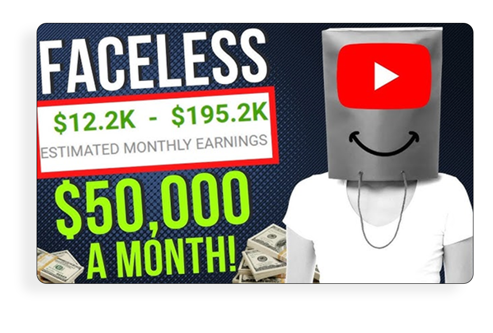 Faceless YouTube Channel with Ai - Video Course With PLR FE Sales Page
