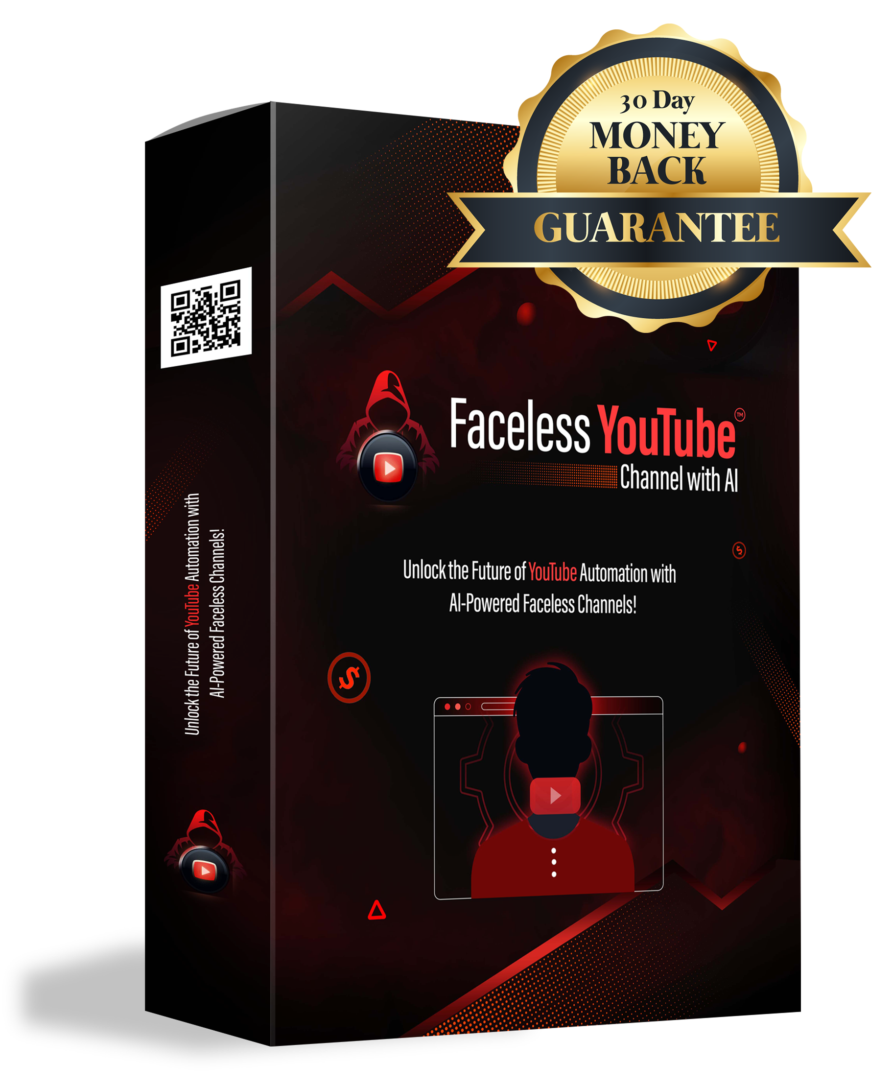 Faceless YouTube Channel with Ai - Video Course With PLR FE Sales Page
